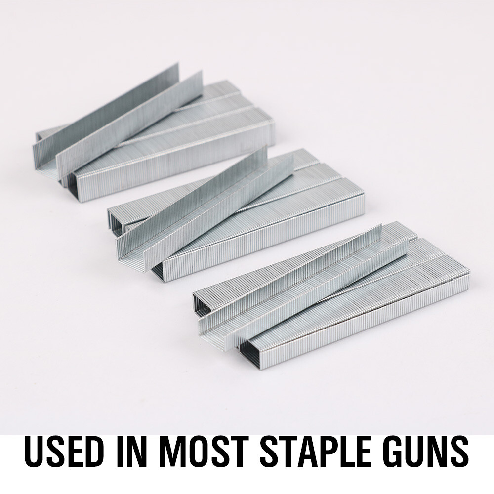 2100Pc Door Shaped Staples Nails 6/8/10mm Staple Gun Stapler Refills ...