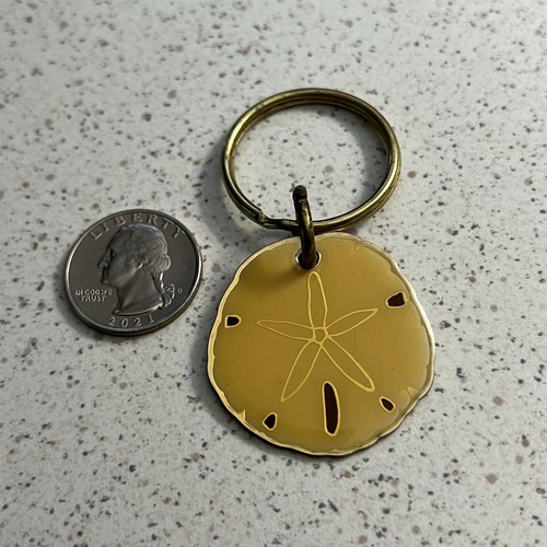 Beach Sand Dollar Souvenir Travel Keychain Key Ring #44003 | eBay