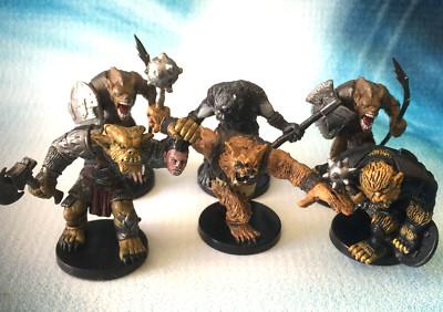 Gnoll Marauder Bugbear Ghost Berserker Dungeons & Dragons Miniatures ...