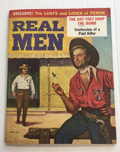 REAL MEN VOL. 1 #1 8.0 SOUTHERN STATES COLLECTION W/COA WHITE PGS 03/56 ...