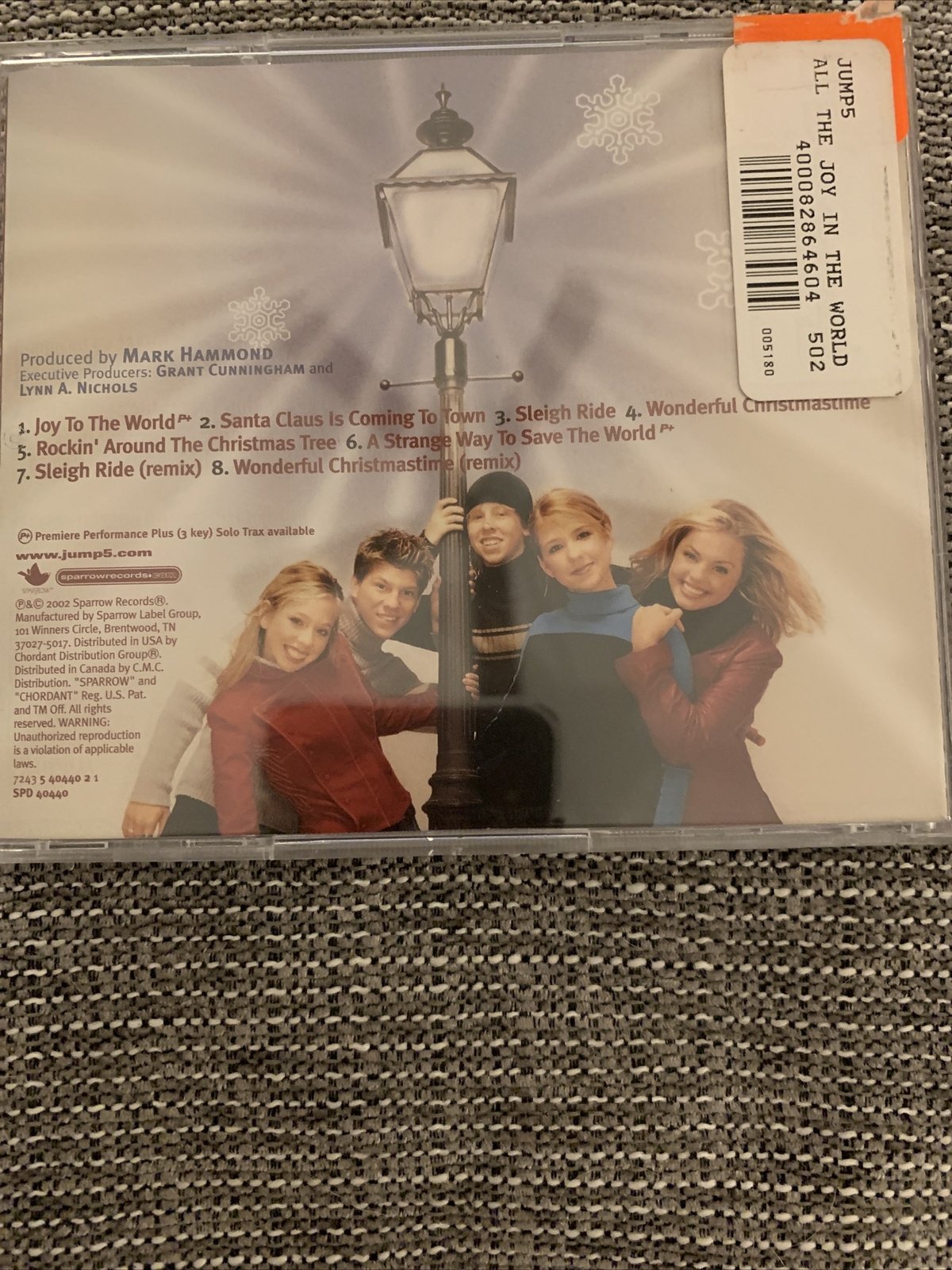 All the Joy in the World by Jump5 (CD, Sep-2003, Sparrow Records) K-3 ...