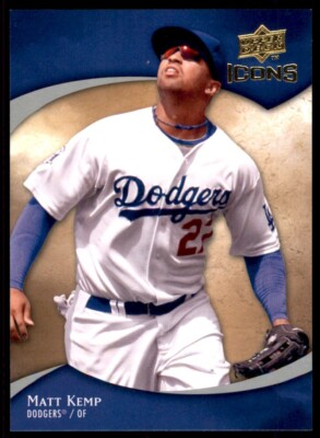 2009 Upper Deck Icons #78 Matt Kemp | eBay