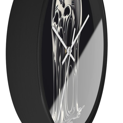 Home Decor Wall Clock Surreal Melting Clock Art Deco Elegance ...