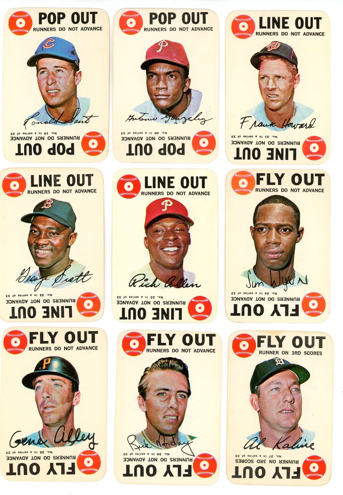 1968 Topps Baseball GAME Inserts YOU PICK *Finish Your Set* | eBay