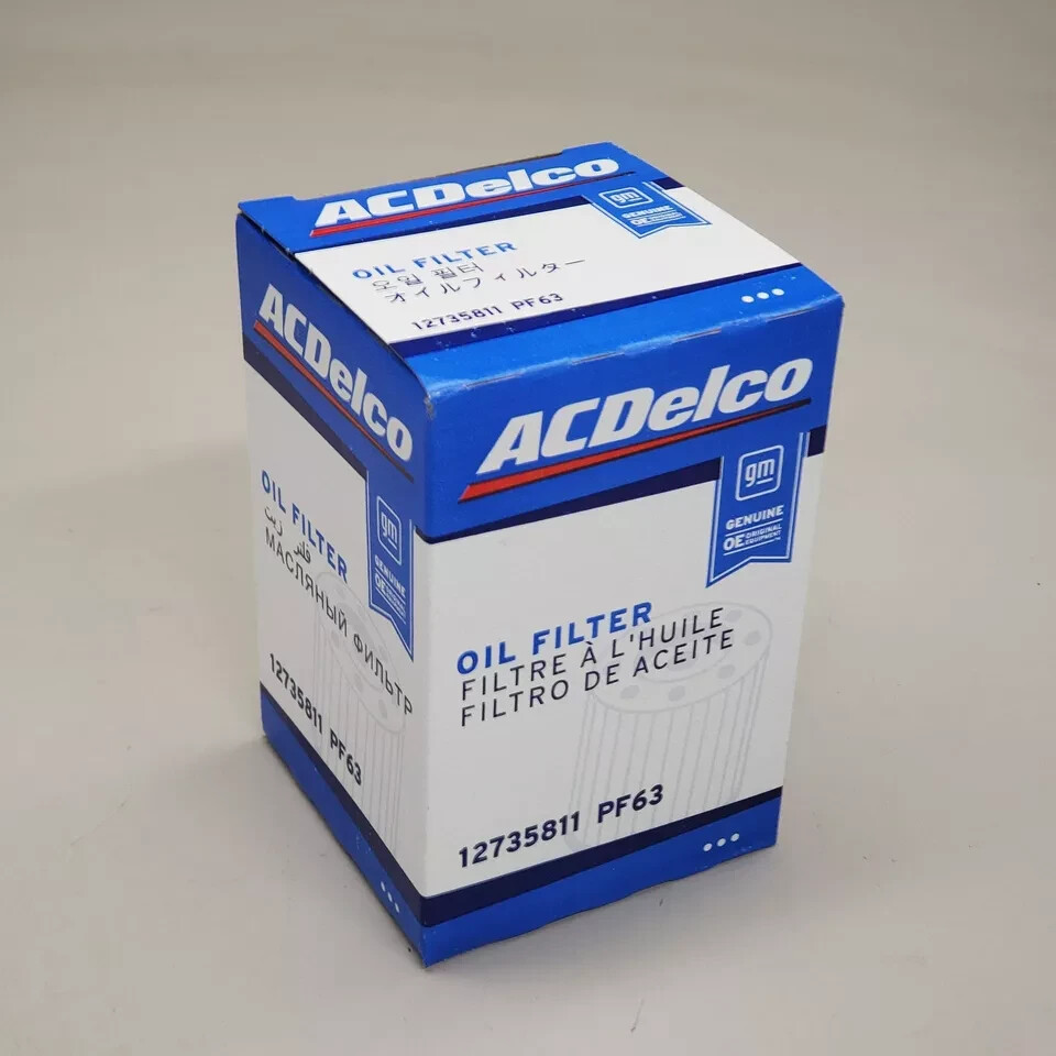 NEW ACDELCO PF63 GM OE Genuine Oil Filter 12735811, | eBay