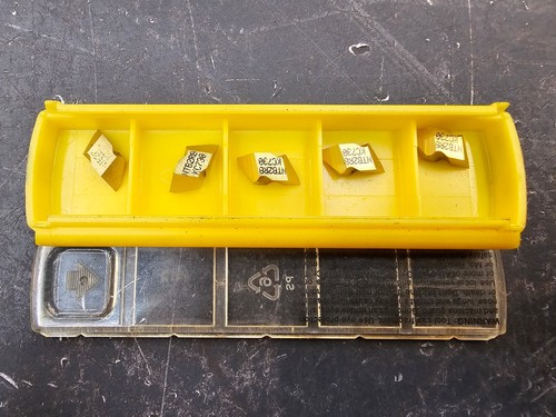 Qty 5 Kennametal NTB2RB DWG 076082R09 KC730 Grade Threading Carbide ...
