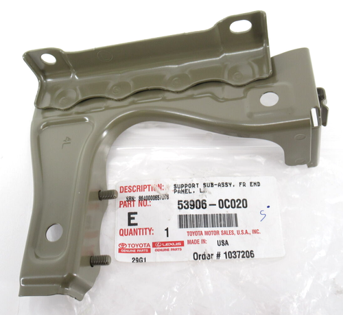 Genuine OEM Toyota 53906-0C020 Driver LH Radiator Support Panel 2014 ...