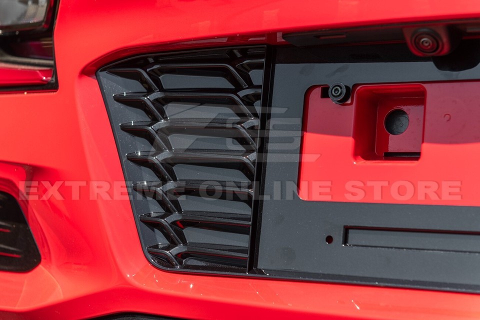 EOS PAINTED CARBON FLASH Rear License Frame Backing Cover 20-Up ...