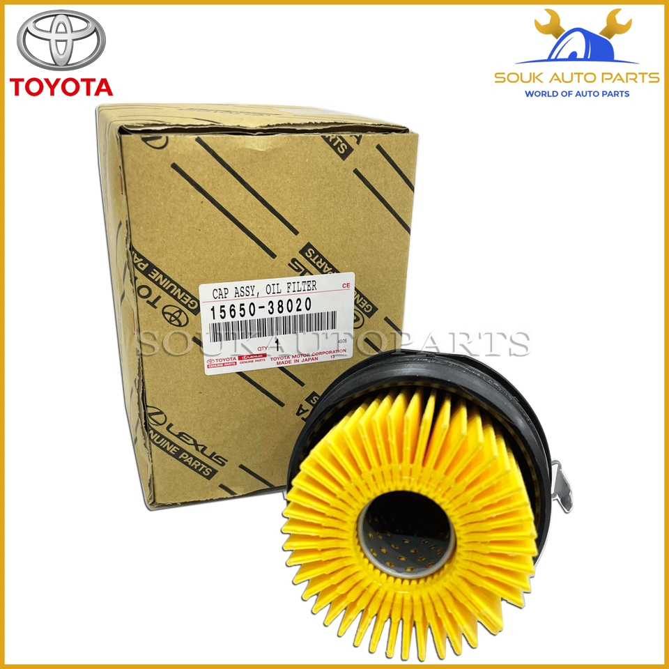 15650-38020 Genuine Toyota OIL FILTER HOUSING CAP ASSY 1565038020 OEM ...