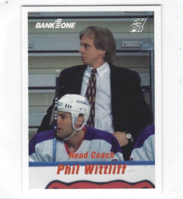 1996-97 Milwaukee Admirals (IHL) Phil Wittliff | eBay