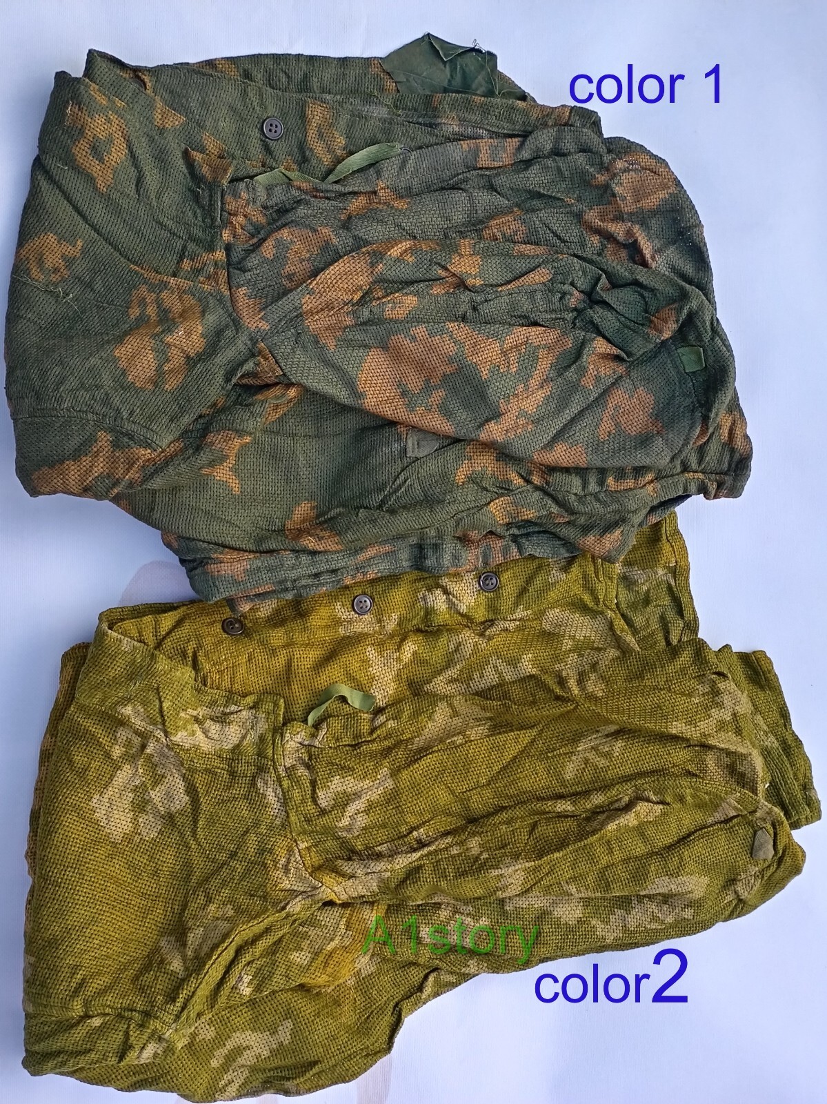 Russian army Camouflage Sniper SUIT- Pants &Jacket - USSR men KZS Camo ...