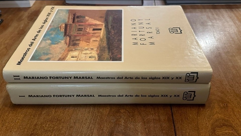 MARIANO FORTUNY MARSAL 2 TOMOS By Carlos GONZALEZ - RARE BOOK! VOL 1-2 ...