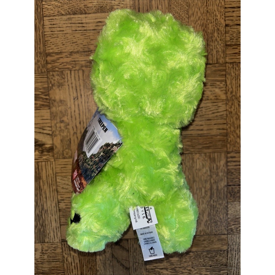 Minecraft Movie Green Creeper 8 Inch Plush Figure Stuffy Mattel New ...