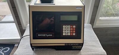 DICKEY-john GAC 2100 Orange Grain Moisture Analyzer | eBay