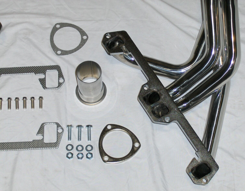 Dodge Plymouth Mopar A B E Body 318 340 360 Stainless Steel Exhaust Headers
