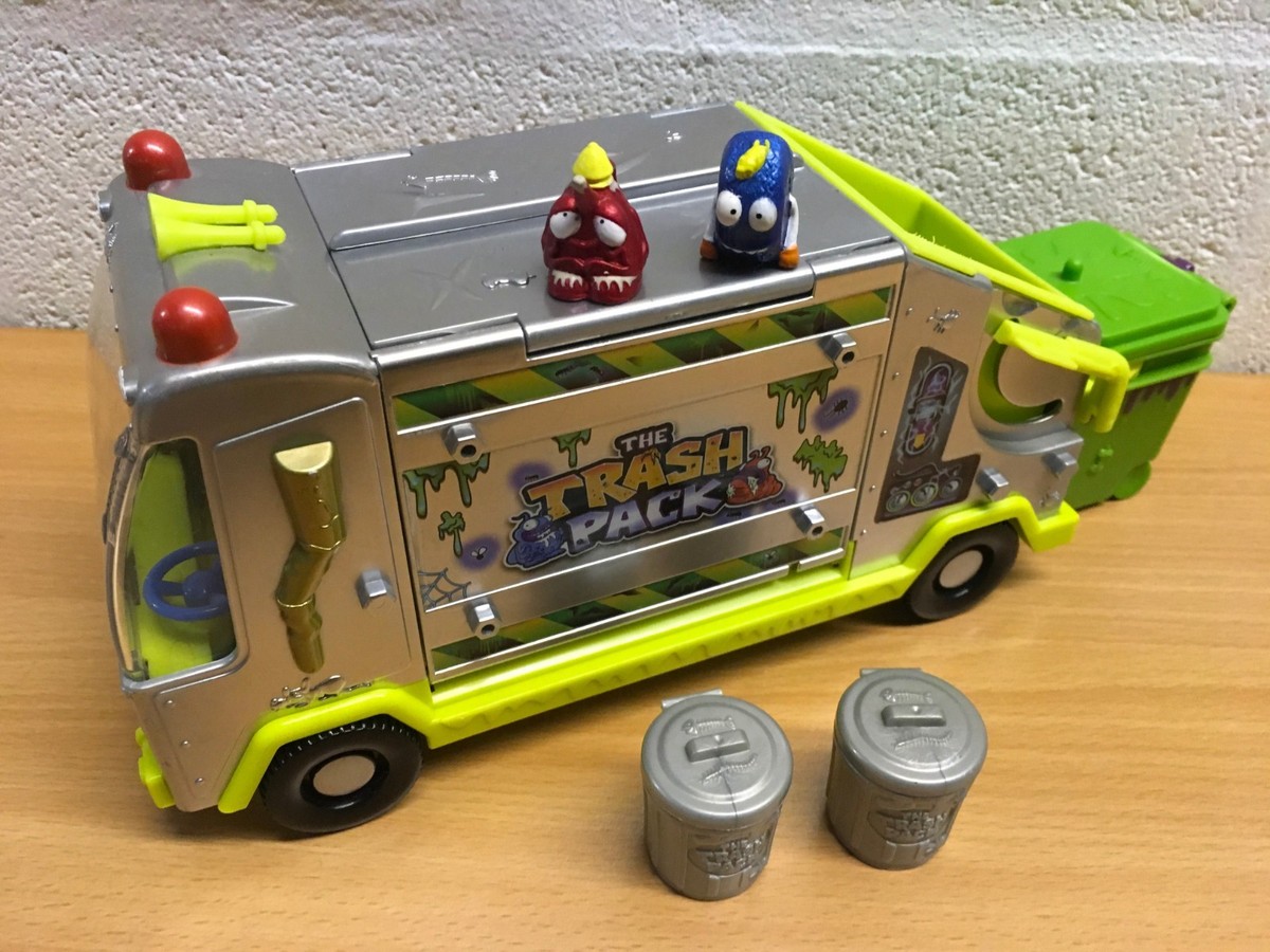 Limited Edition Trash Pack Garbage Truck Jumbo Side Dump Garbage Truck