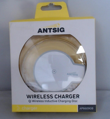 Antsig Wireless Charger - Qi Wireless Inductive Charging Disc | eBay UK