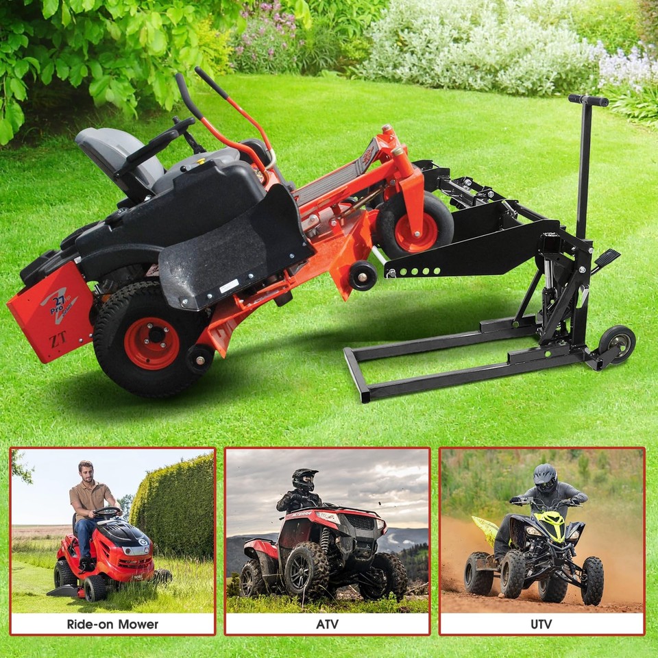 550lbs Lawn Mower Lift Jack Lawn Mower Lifting Platform for Lawn ...