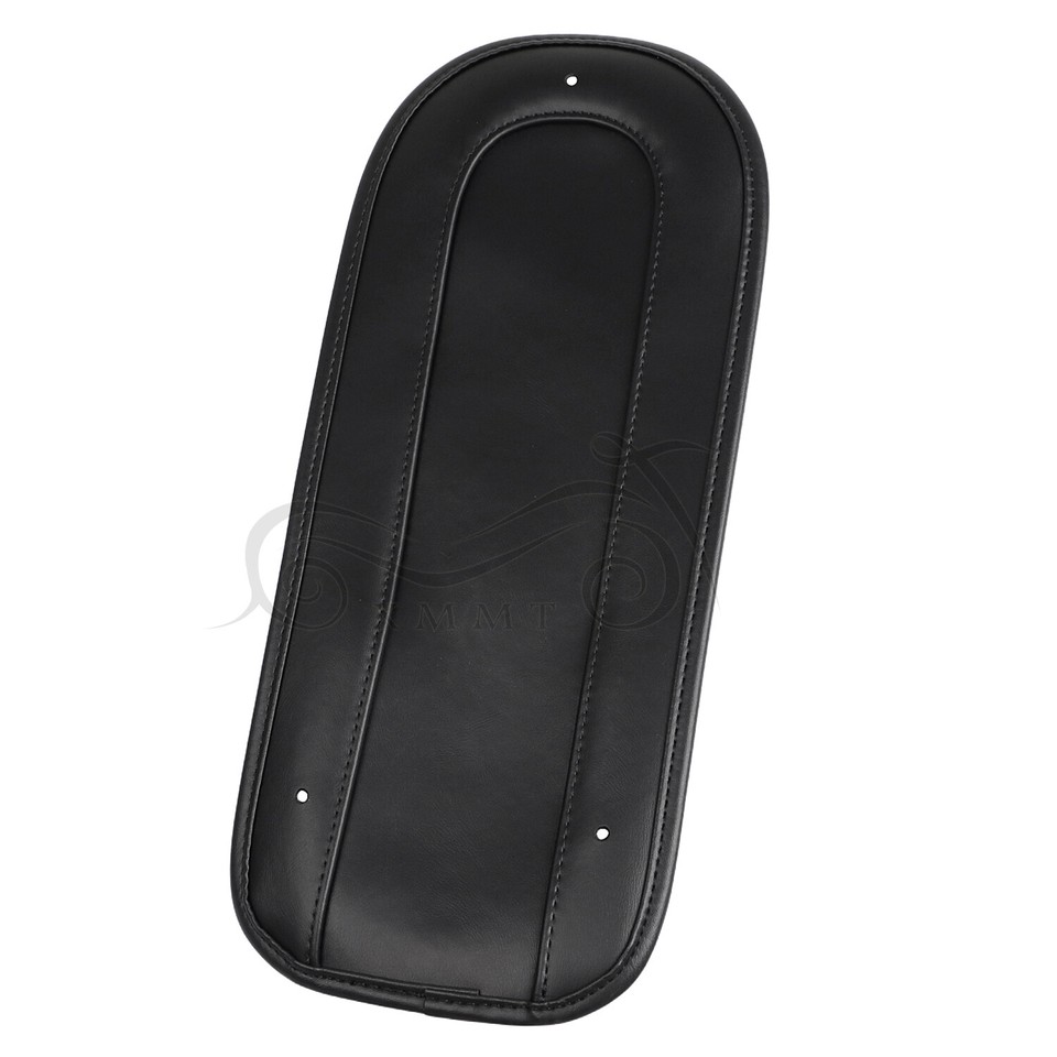 Black PU Leather Rear Fender Solo Bib For Harley Softail Deluxe FLSTN ...
