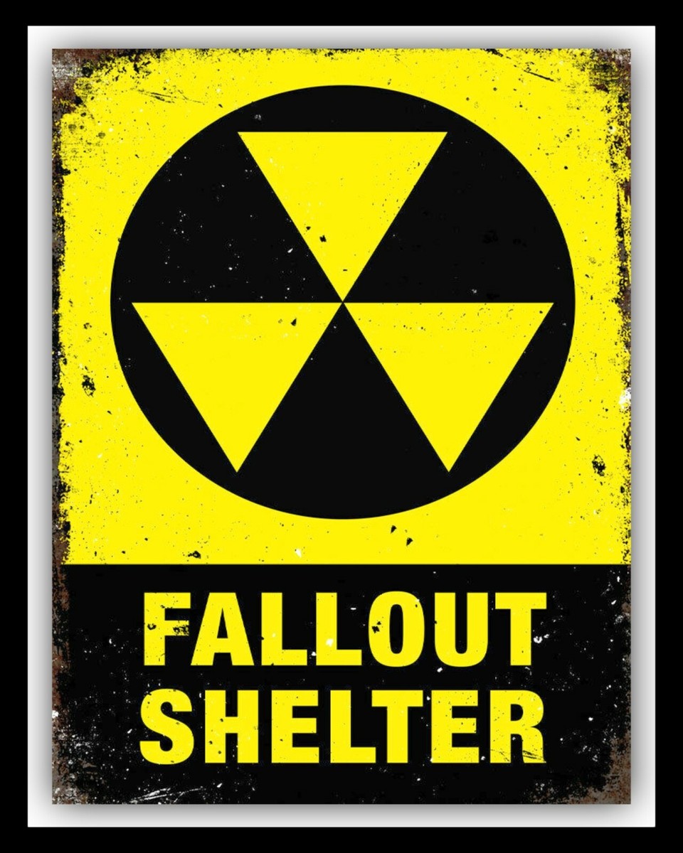 Fallout Shelter Warning Sign SOUTH COAST, MA – Fallout Five Zero
