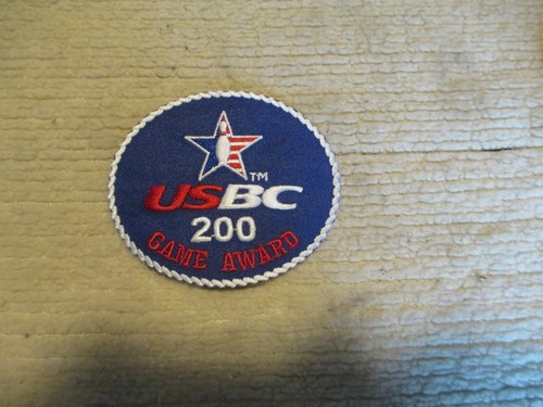 USBC 200 Game Award Embroidered Iron-on Bowler Patch | eBay