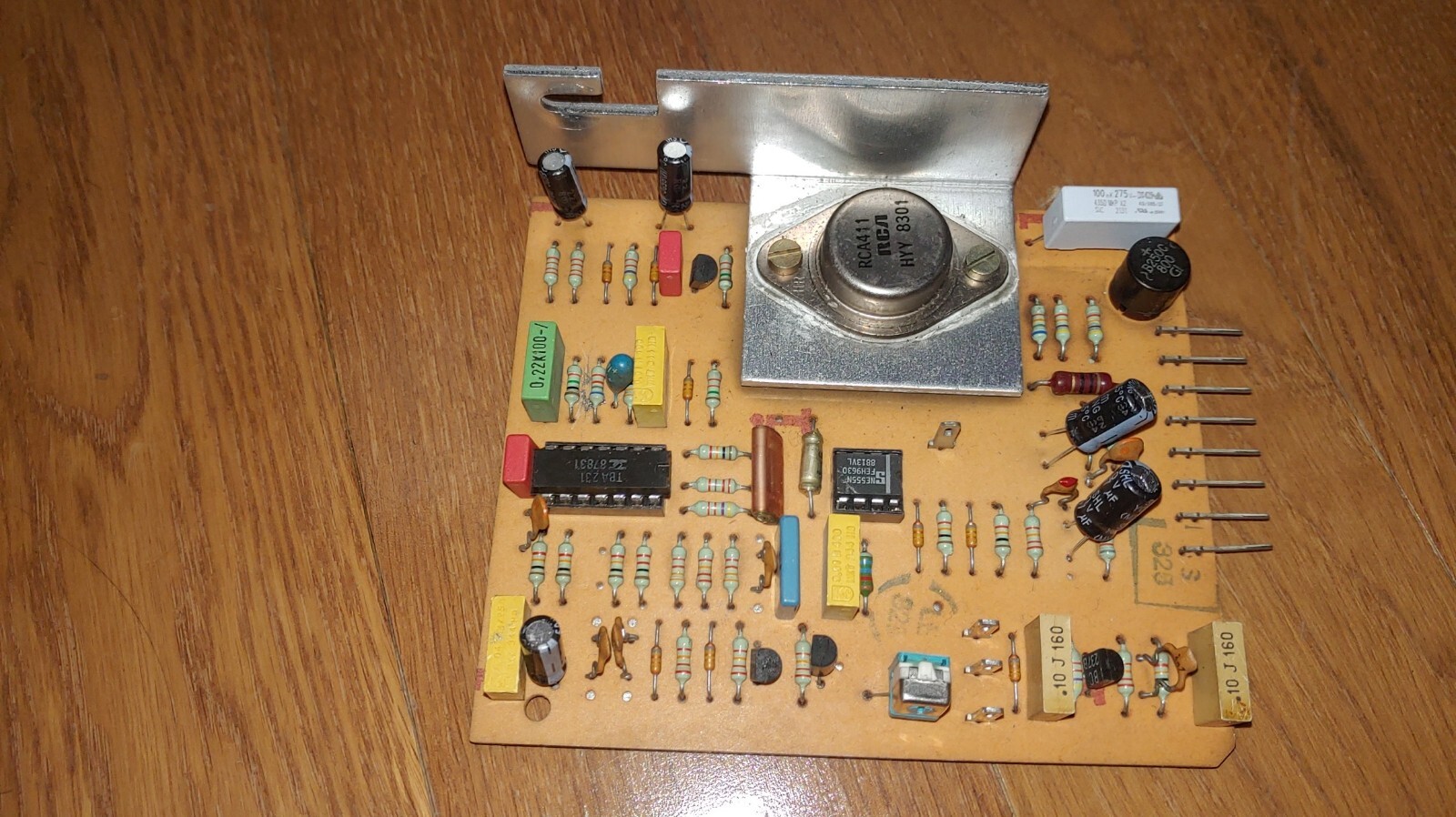 Revox B77/ PR99 reel tape deck Capstan motor drive board ( recapped ...
