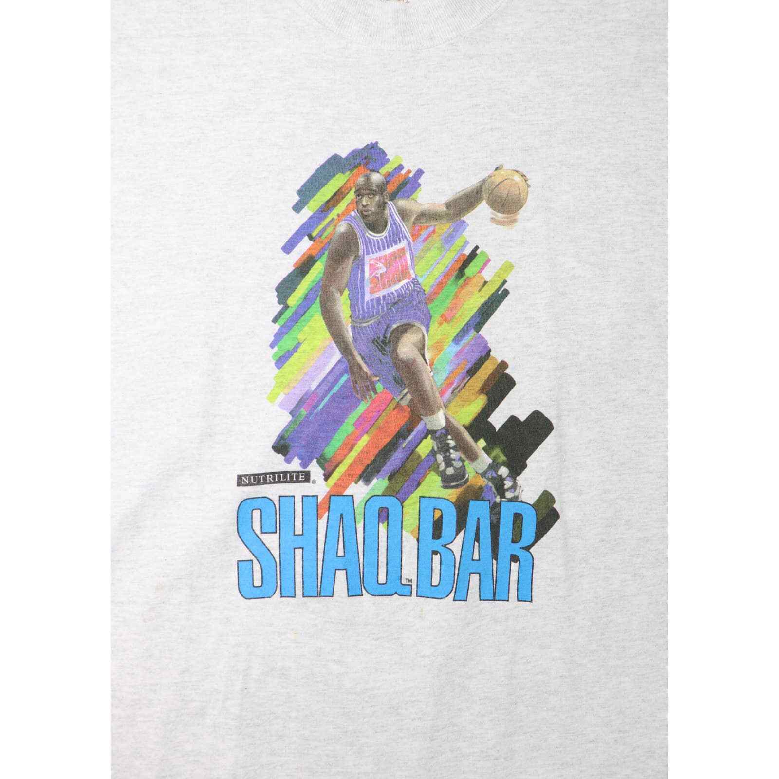 VINTAGE SHAQ BAR NUTRILITE 1995 TEE SHIRT LIGHT GREY … - Gem