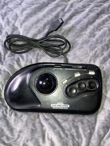 Sega Genesis Arcade Power Stick OFFICIAL Joystick Controller Model 1655 ...