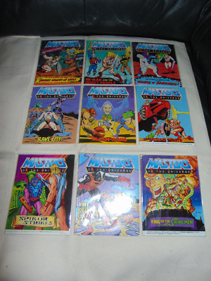 Masters Of The Universe MOTU He-Man Mini Comic lot 9 Acceptable to Good ...