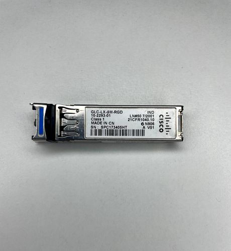 GENUINE Cisco GLC-LX-SM-RGD 1000Base SFP Transceiver Module 10-2293-02 ...