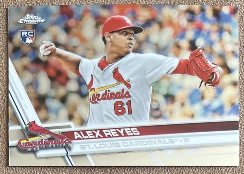 2017 Topps Chrome Alex Reyes Rookie St. Louis Cardinals #66 MLB ...