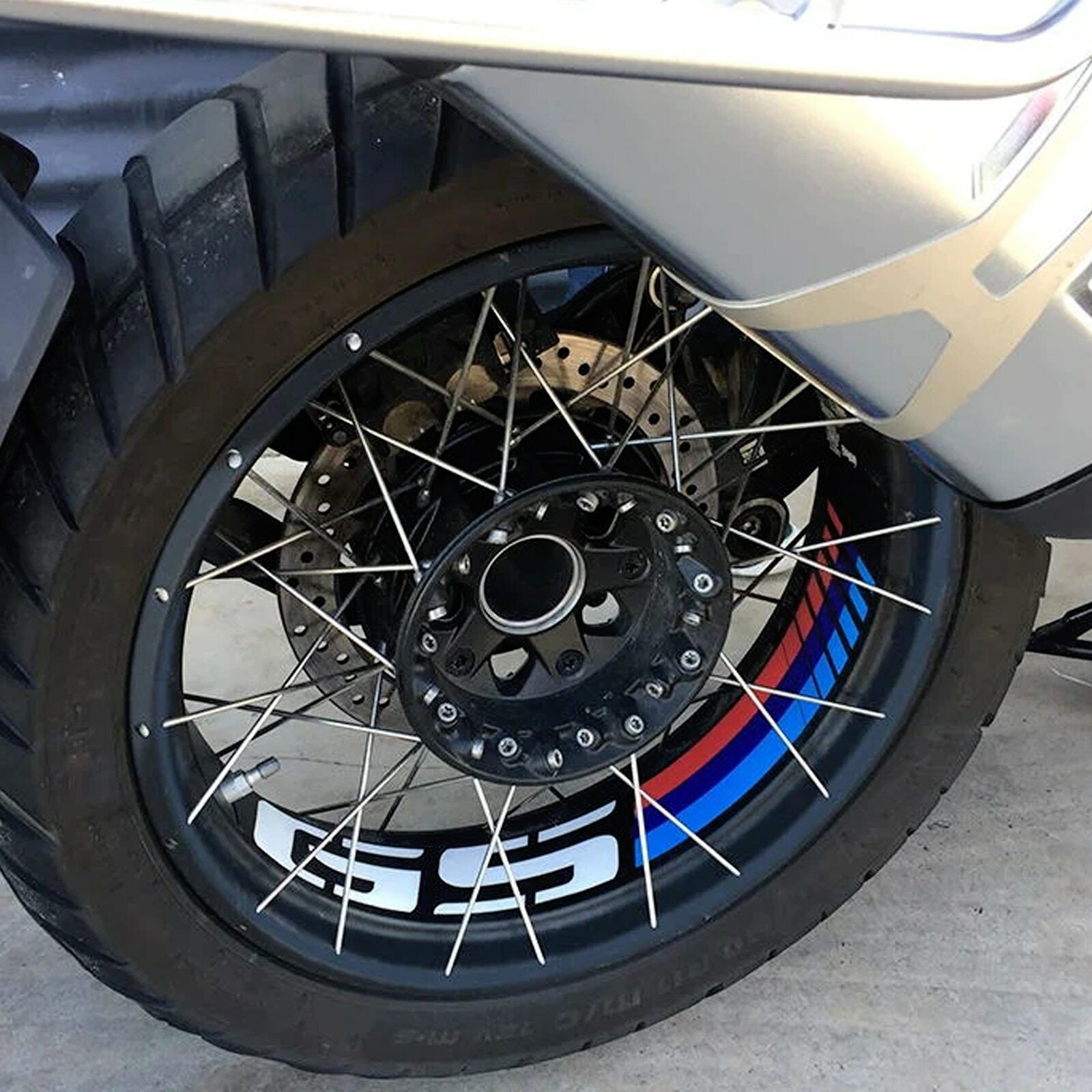Moto Rim Wheel Decal Sticker for 20016-2018 BMW R1200GS Adv / 2019 ...