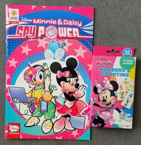 Minnie & Daisy: Spy Power Disney Comics Book and Flash Cards--NEW ...