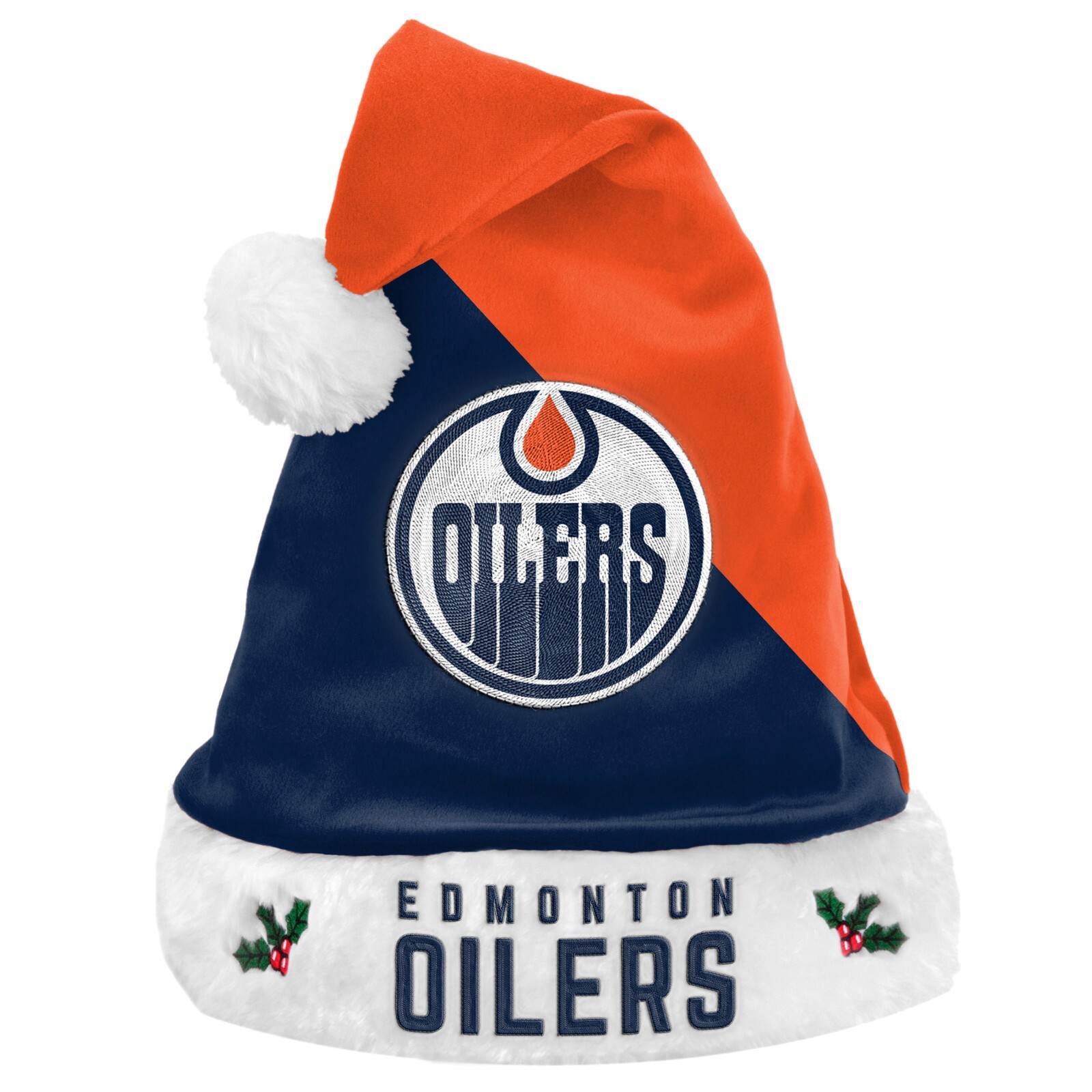 NHL Edmonton Oilers Santa Claus Hat Santa Claus Christmas | eBay