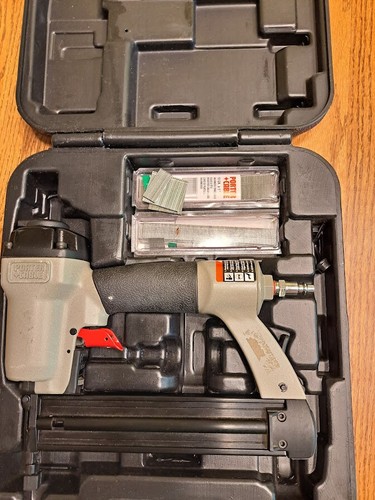 Porter Cable Pneumatic Framing Nailer Brad 38305 with Case. 5/8" - 1 1/ ...
