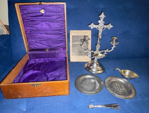 Dorman's Homan Last Rite Box Kit Sick Call Outfit 1897 | eBay