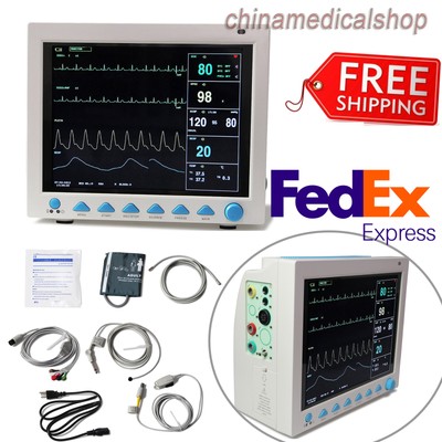 Portable Vital signs Patient Monitor 6 parameters Hospital ICU CCU ...