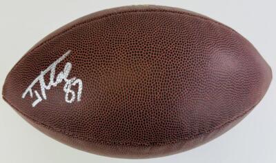 TJ MOE SIGNED NFL FOOTBALL UNIVERSITY OF MISSOURI TIGERS MIZZOU ...
