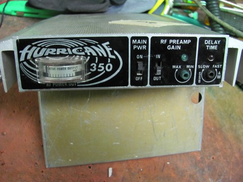 RARE HURRICANE 350 MOBIL AMPLIFIER 300 WATTS OUTPUT 2SC2879 TRANSISTORS ...