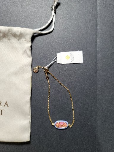 Barbie™ x Kendra Scott Gold Elaina Satellite Reversible Bracelet | eBay