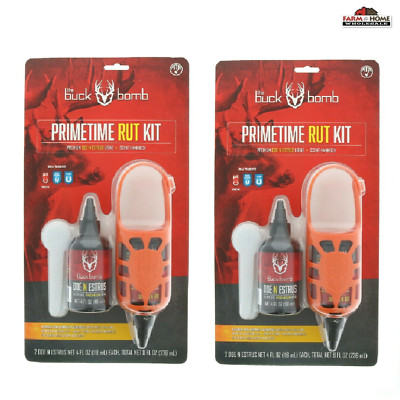 Buck Bomb Rut Kit Hunting Scent Hammock Wicks ~ NEW | eBay
