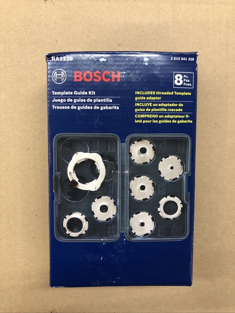 Bosch 8-piece Router Template Guide Set RA1128 for sale online | eBay