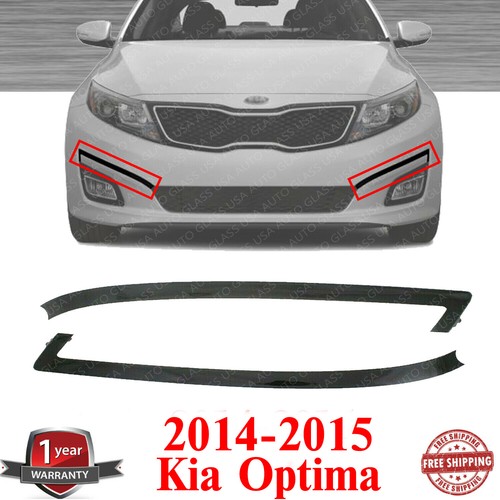 Front Bumper Molding Trims Set For 2014-2015 Kia Optima | eBay