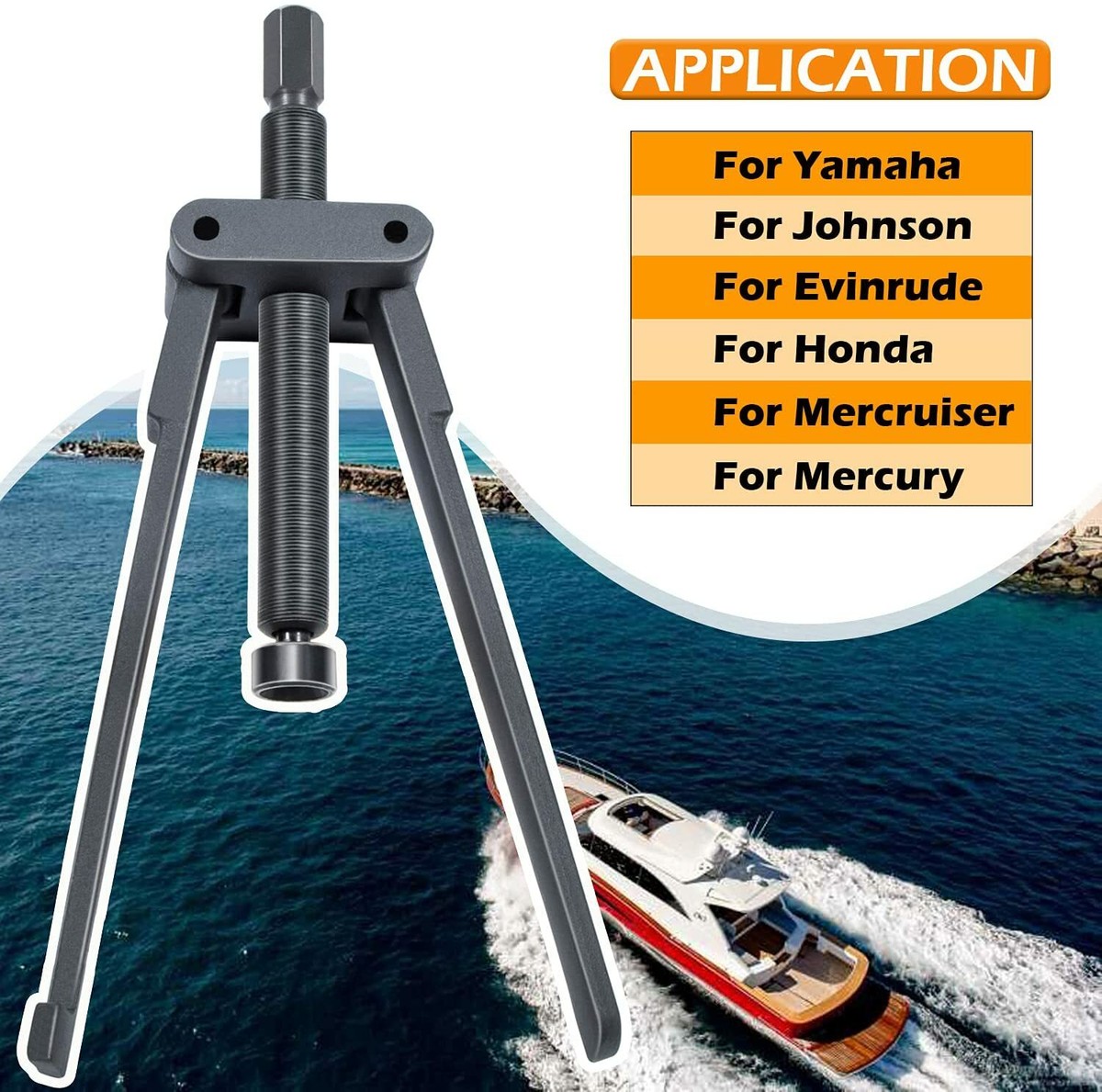 Mercury Bearing Carrier Puller PROP AND BEARING PULLER – Safe Sea