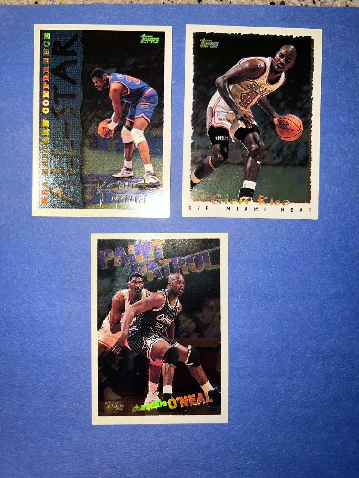 1994-95 TOPPS SPECTRALIGHT FOIL BASKETBALL CARDS YOU CHOOSE NBA CARD ...