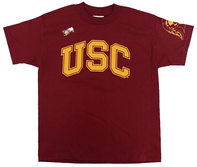 OFFICIAL LICENSED USC TROJANS BLOCK LOGO KIDS T-SHIRT, print NWT pac12 ...