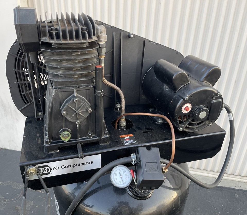 Napa Air-Boss Air Compressor, 3.5HP 208-230V 1Ph, 135 Psi Max ...