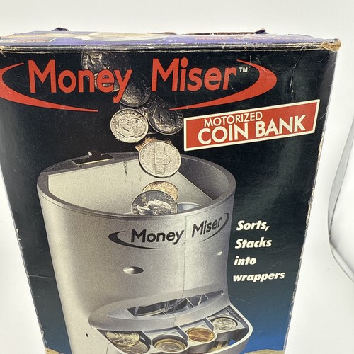 Money Miser / Motorized Coin Bank/NB8 Coin Sorter BRAND NEW IN BOX | eBay
