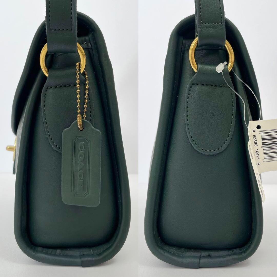 Extremely Rare Made In USA Old Coach 9908 Shoulder Bag Green Vintage ...