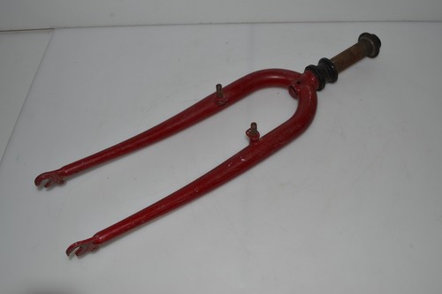 VINTAGE 21" RED BICYCLE SUSPENSION FORK BIKE PARTS (YKL12) | eBay